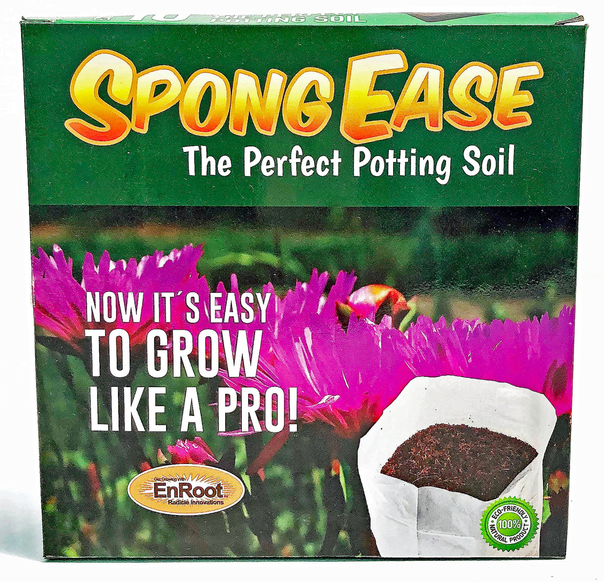 SpongEase The Perfect Potting Soil - 10 Quart Pop up Bag - coco coir p ...